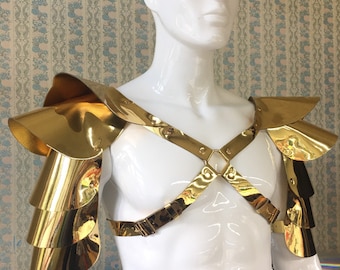 Holographic Armor Queensguard Armor Medieval Cosplay Pauldron Braces ...