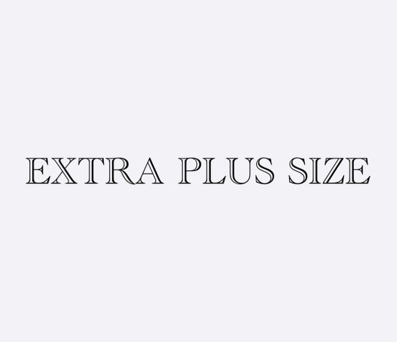 Extra Plus Size - Etsy