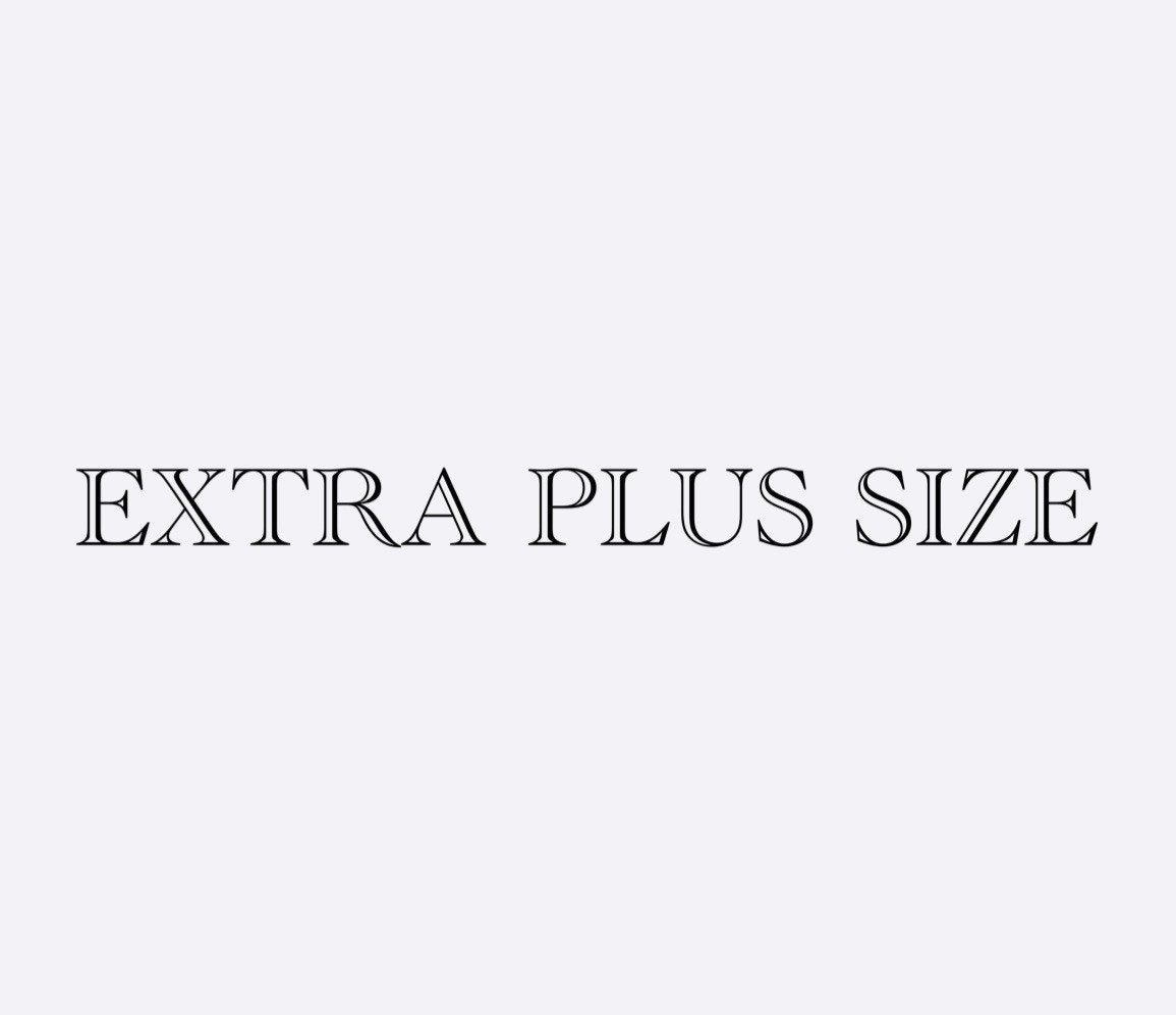 Extra Plus Size - Etsy