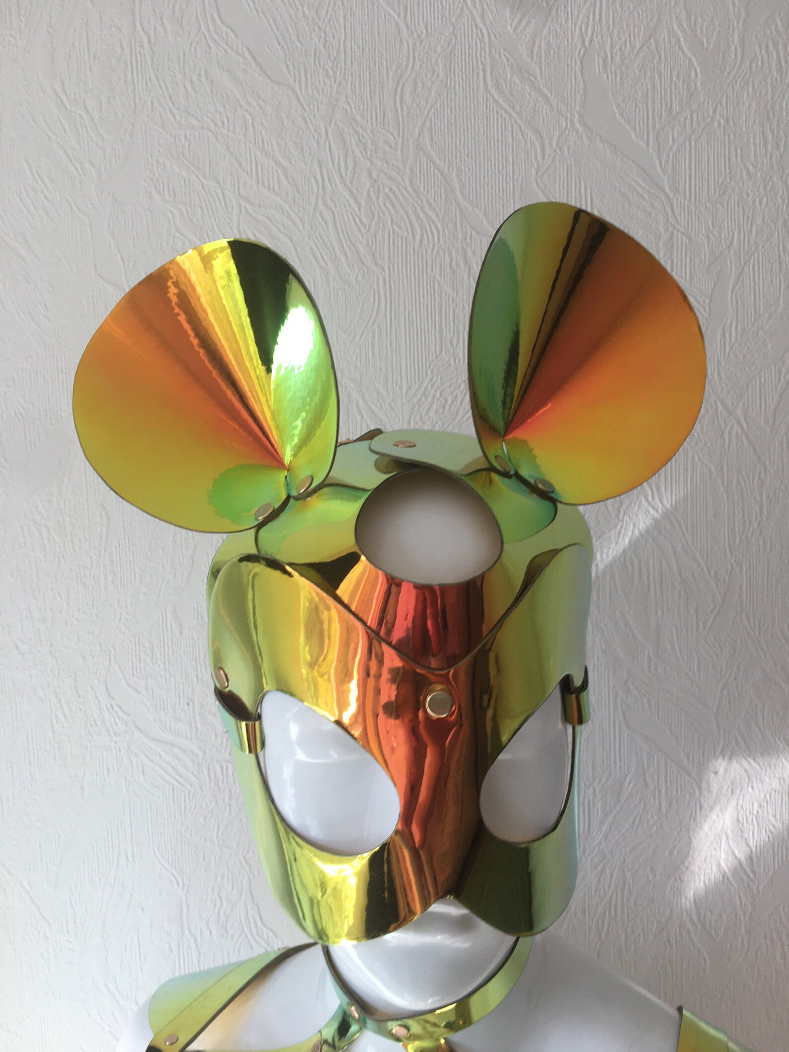 Mouse Maskcarnival Mask leather Mask | Etsy