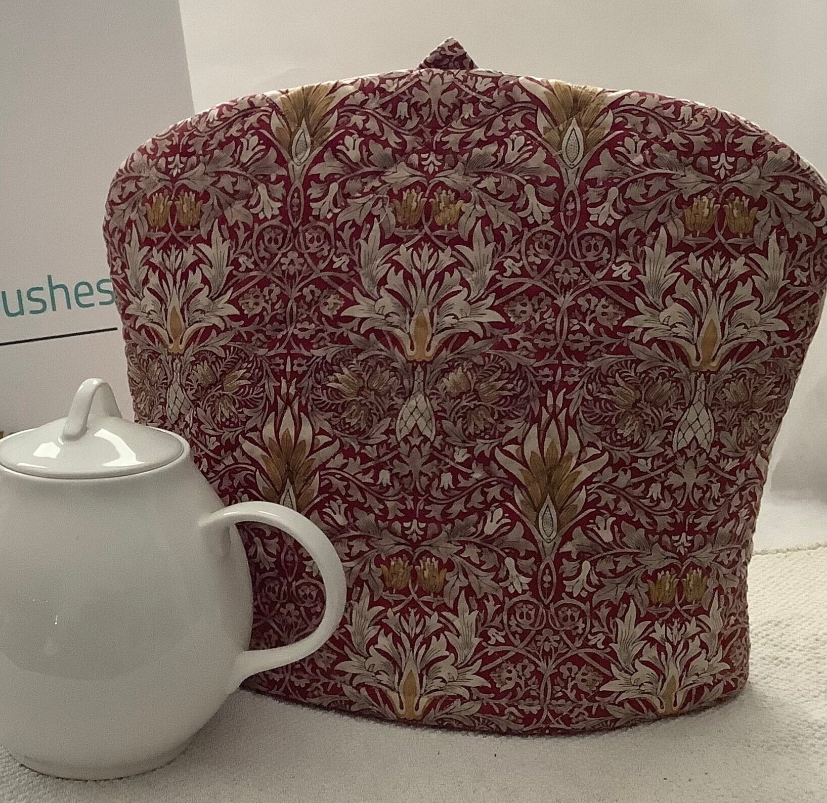 William Morris Tea Cozy: Snakehead Teapot Cover, Insulated Tea Caddy - Etsy