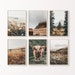 Rustic Farmhouse Print Set of 6, Nature Print, Pine Trees Printable Art ...
