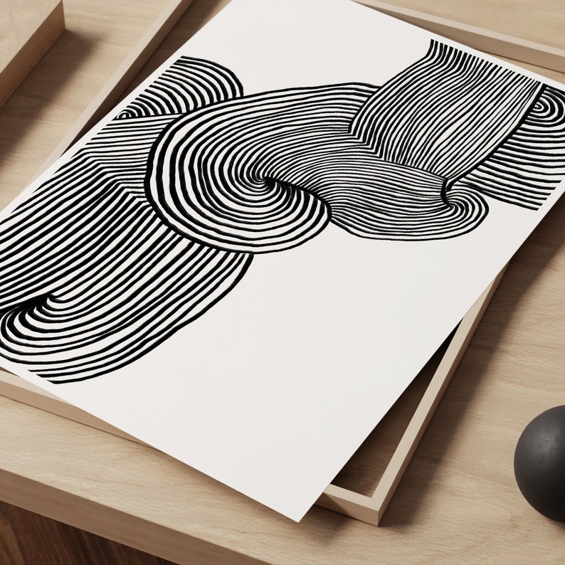 Abstract Print Instant Art INSTANT DOWNLOAD Printable Wall Decor ...
