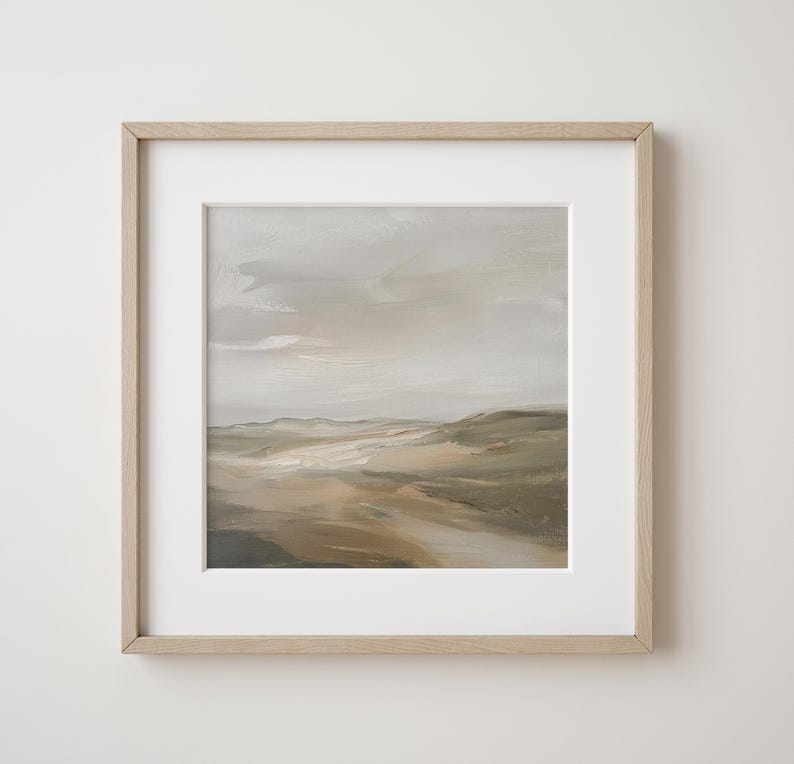 Abstract Landscape Print,muted Colors Art, Printable Art, Moody ...