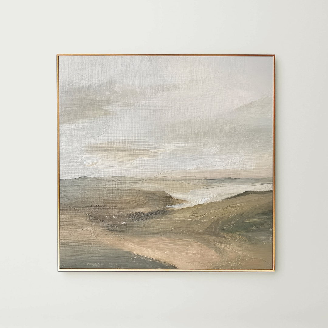 Abstract Landscape Print,muted Colors Art, Printable Art, Moody ...