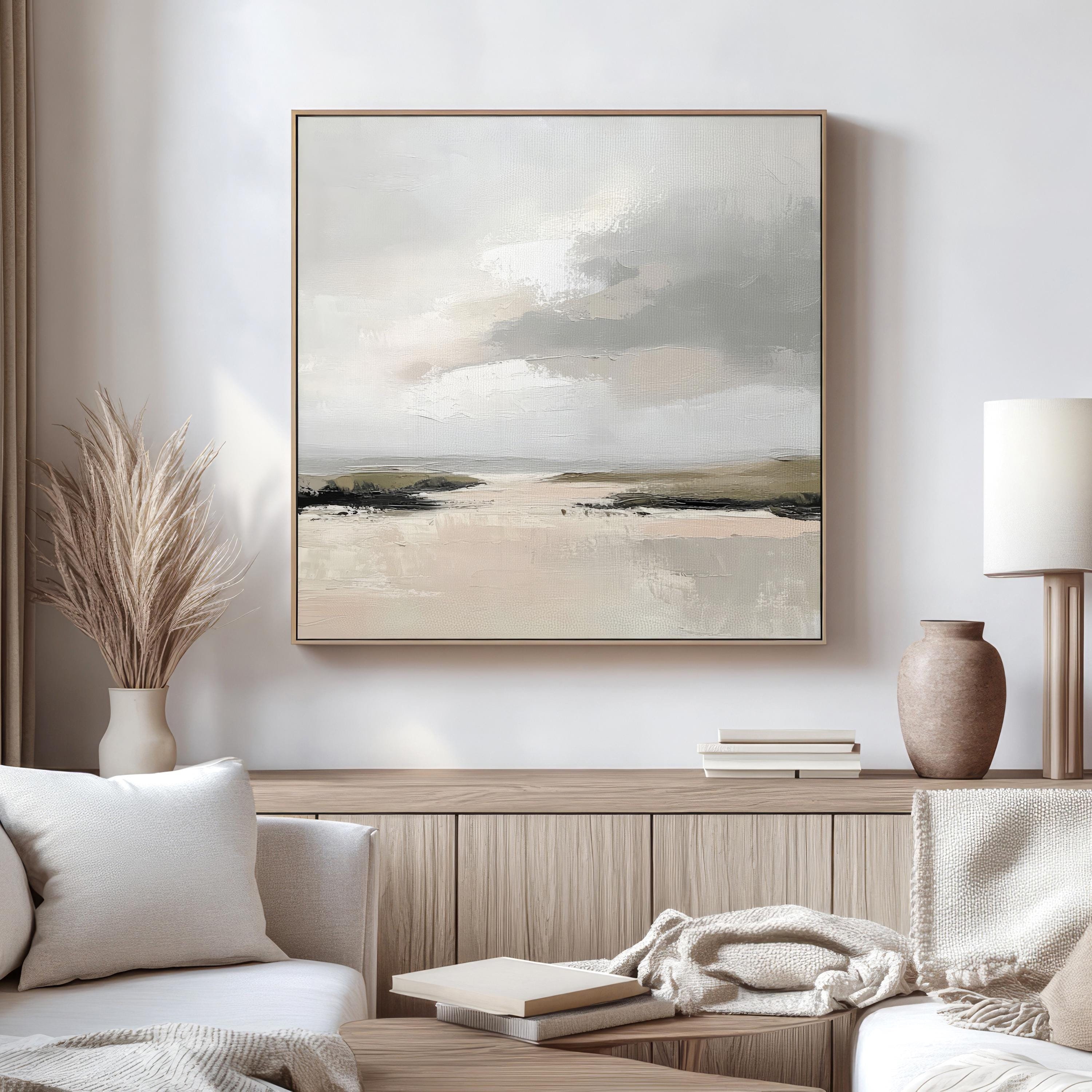 Abstract Landscape Print,muted Colors Art, Printable Art, Moody ...