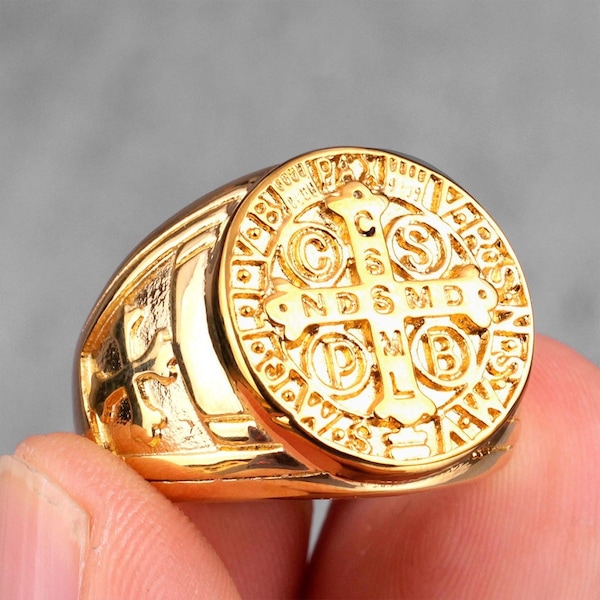 Saint Benedict Ring - Etsy