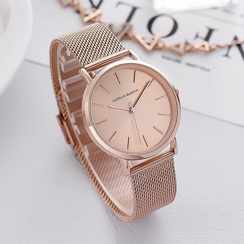 Womens Watch Rose Gold Personalized Watch Engraved Watch - Etsy