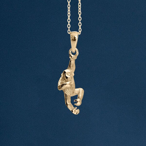 Monkey Necklace - Etsy UK