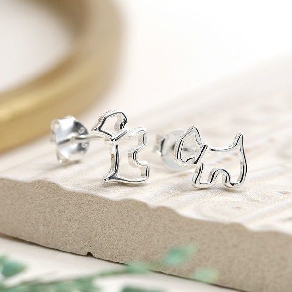 Dog Earrings - Etsy
