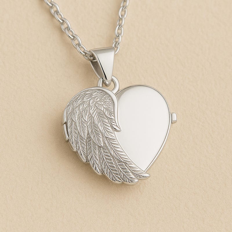 Angel Locket - Etsy