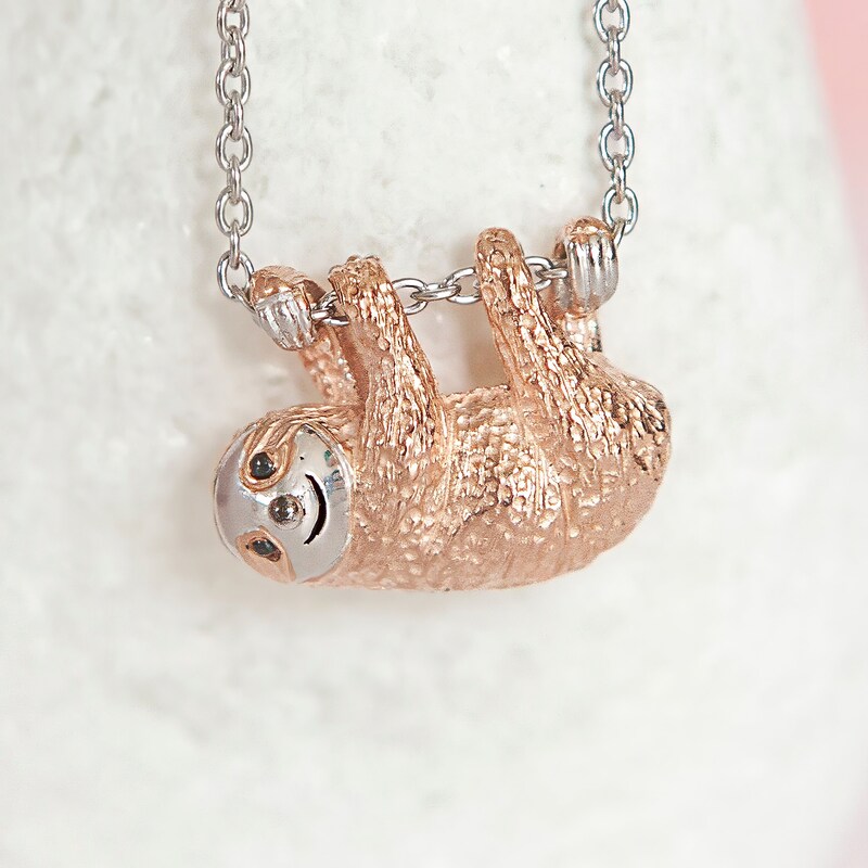 Sloth Necklace - Etsy