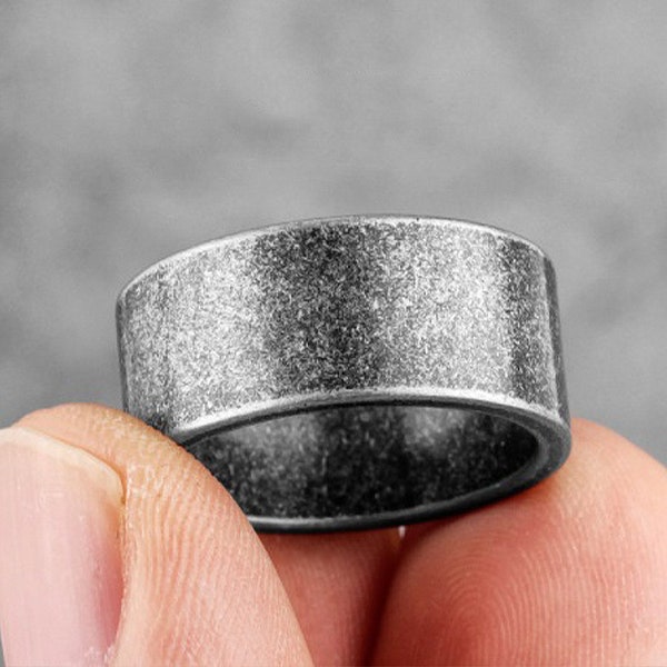 Gunmetal Ring - Etsy