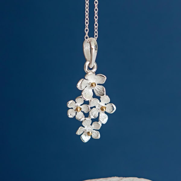 Forget Me Not Charm - Etsy