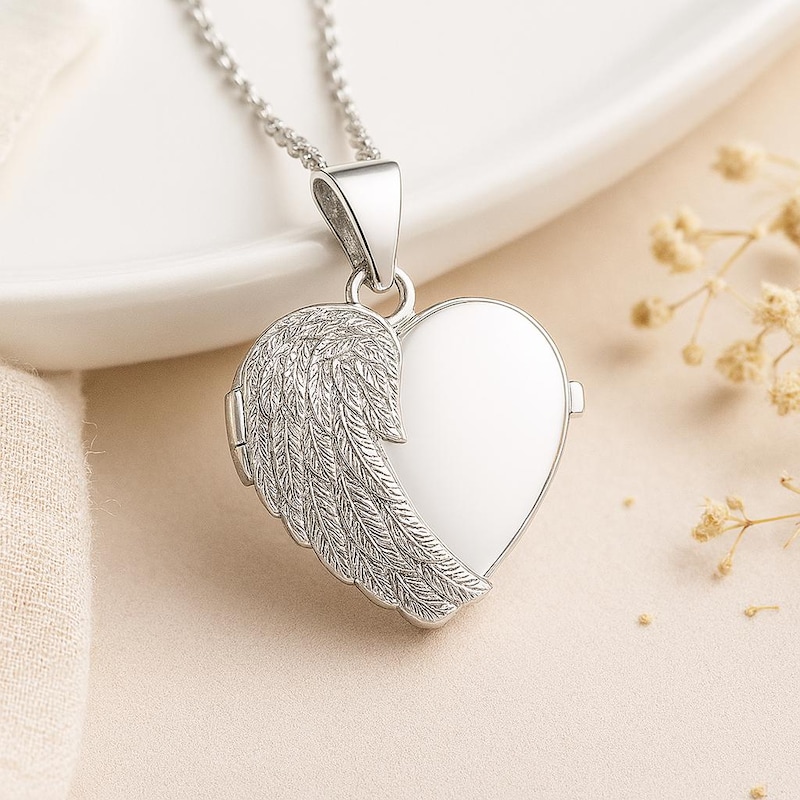 Angel Locket - Etsy