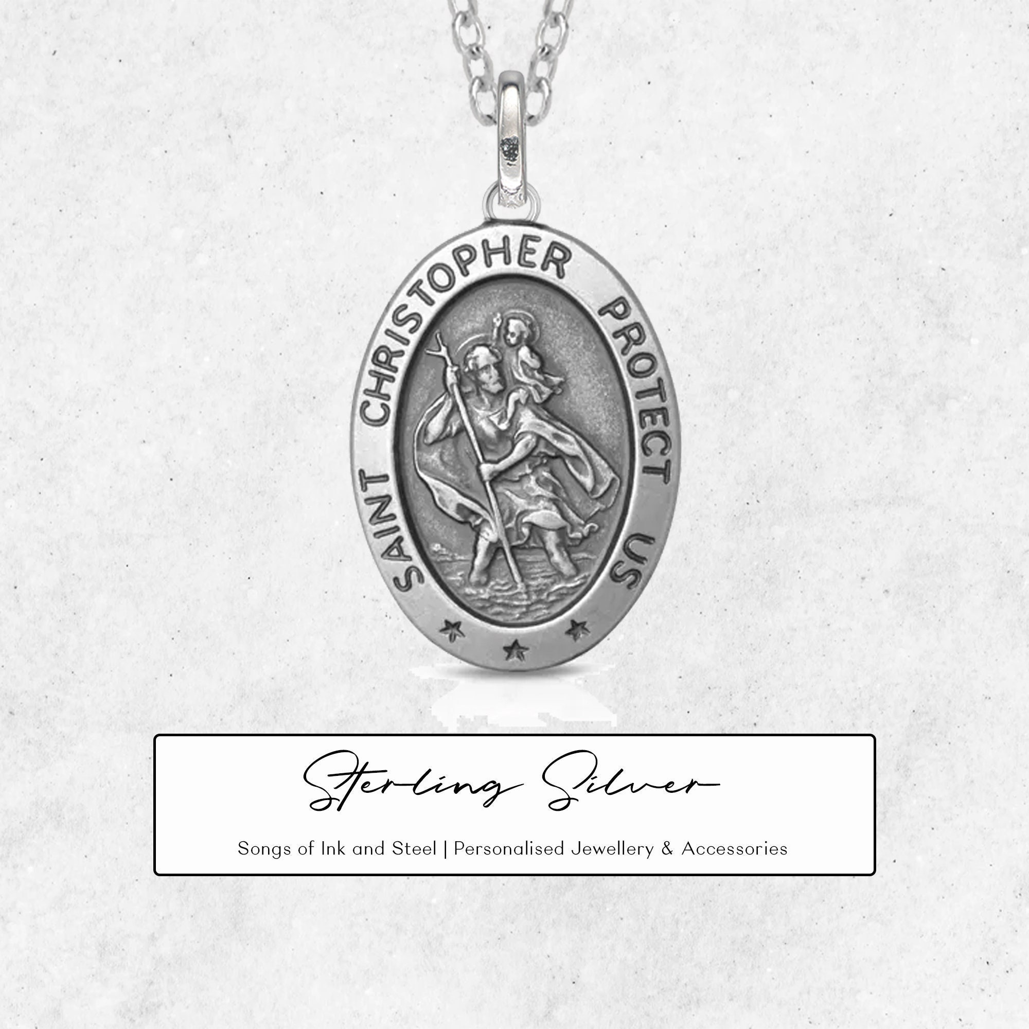 prouds personalised necklace