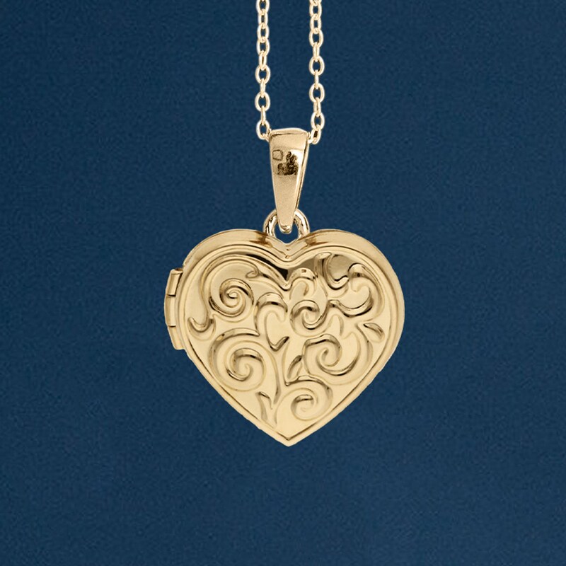 Vintage Heart Locket - Etsy