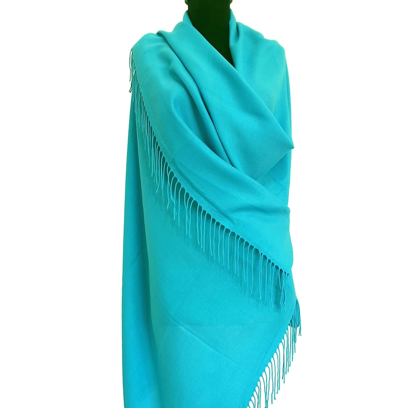 Turquoise Scarves - Etsy
