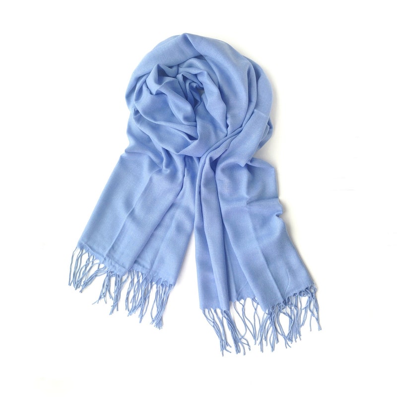 Blue Scarf - Etsy