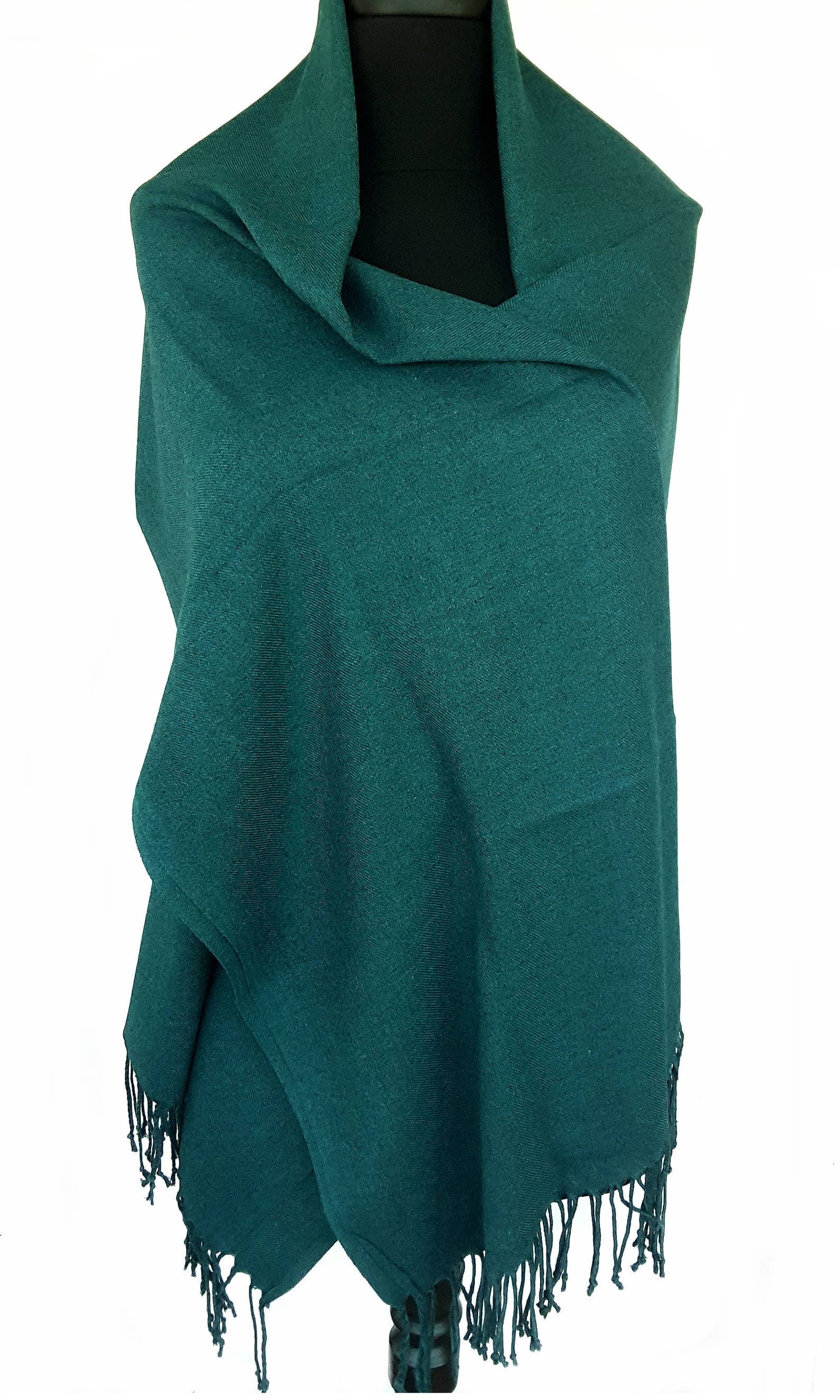 Teal BLUE Pashmina Scarf Teal Shawl Teal Wrap Teal Scarf - Etsy