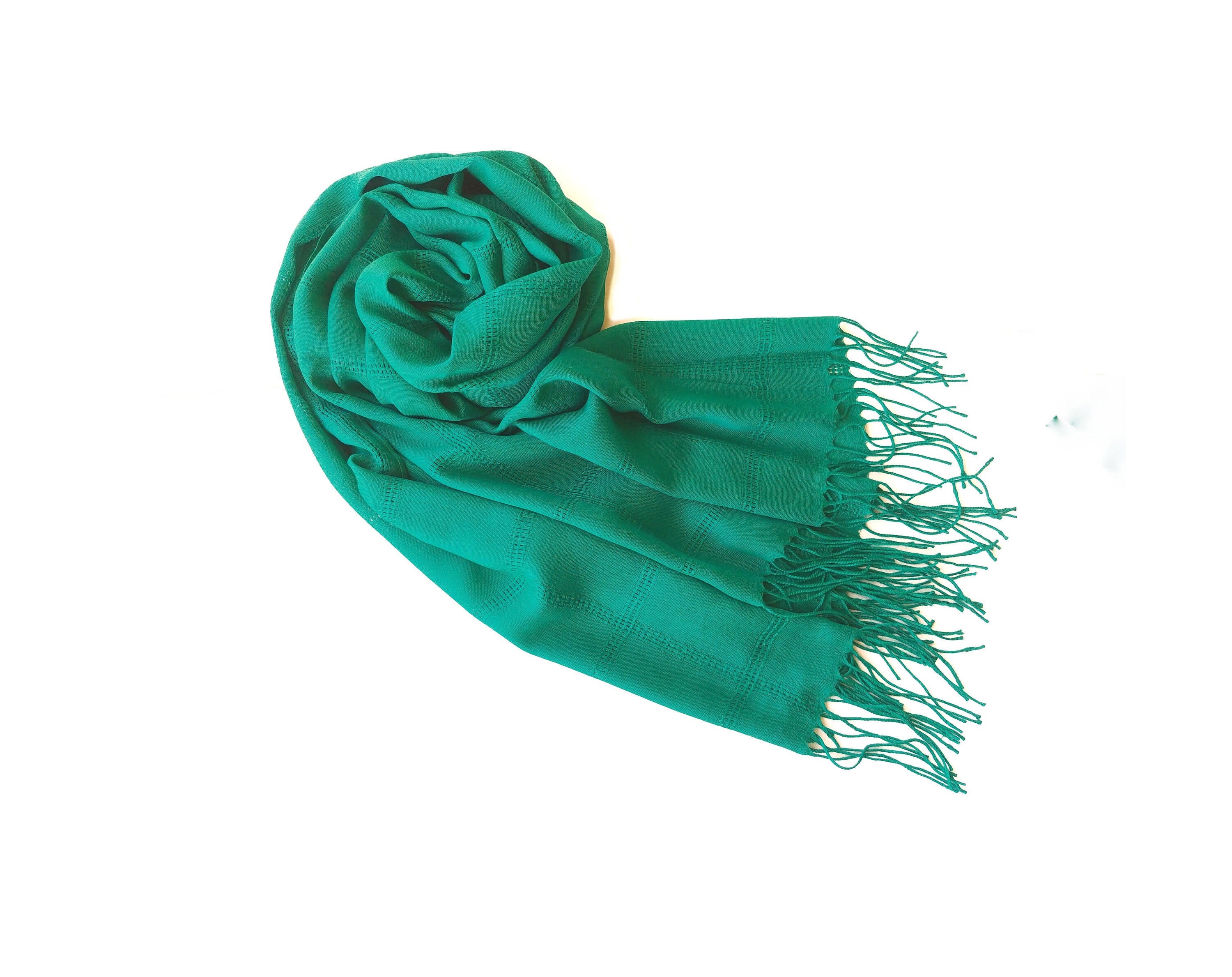 Kelly Green Wedding Shawl Green Bridal Shawl Green Cotton | Etsy