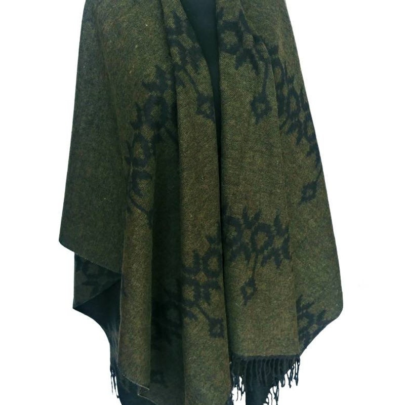 Poncho Shawl - Etsy