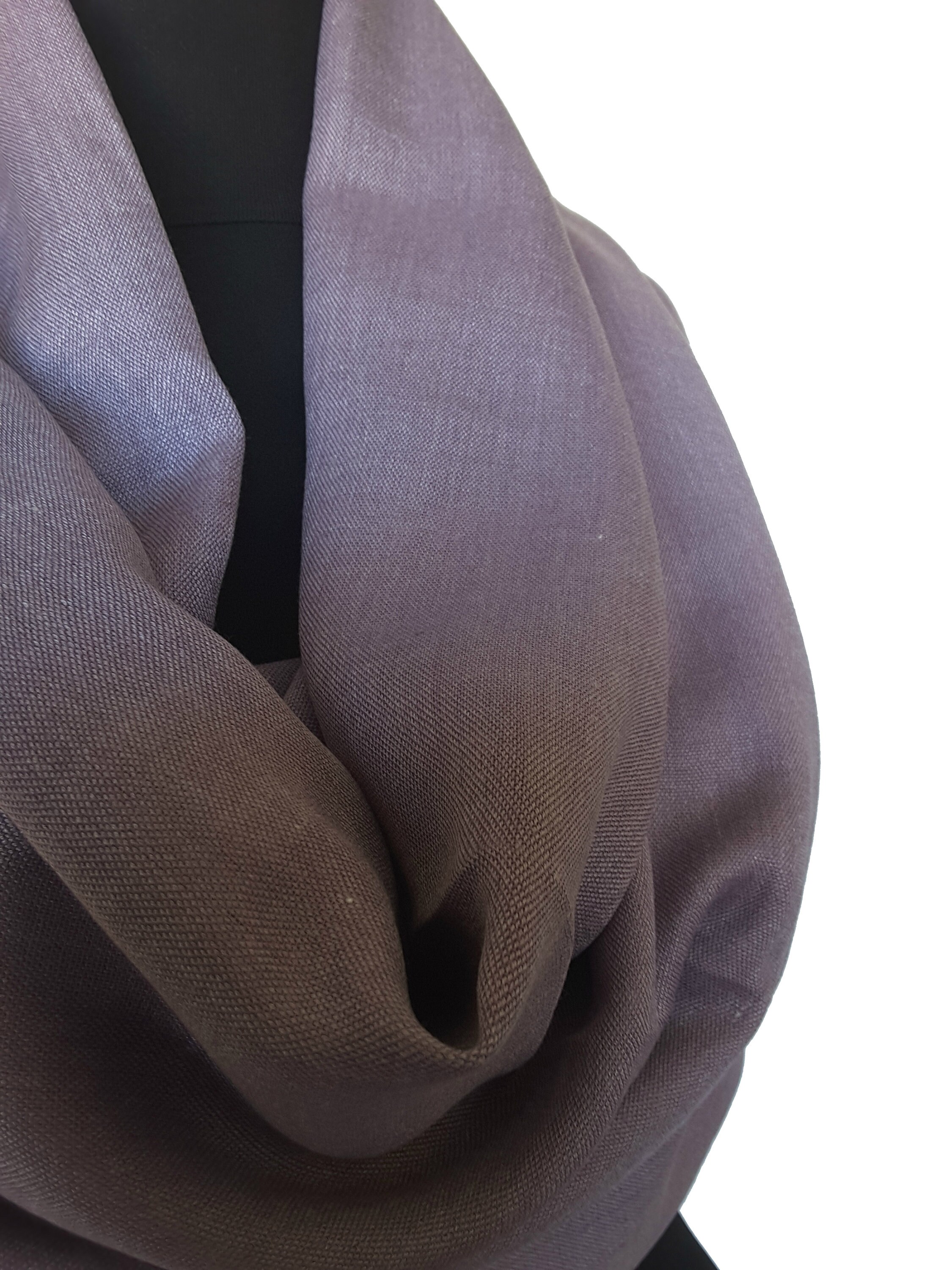 Dusty Purple Wedding Pashmina Shawl Purple Bridesmaid Pashmina Purple ...