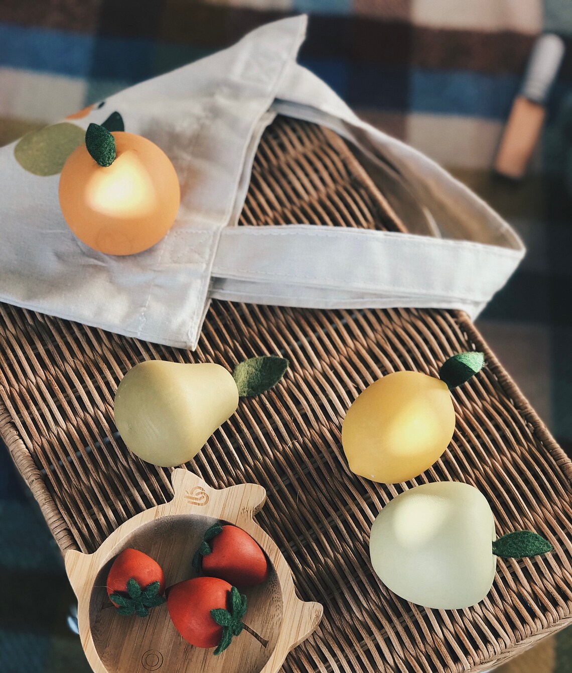 Wooden Fruit Set Mini Set of Fruit Toys Food Toys - Etsy