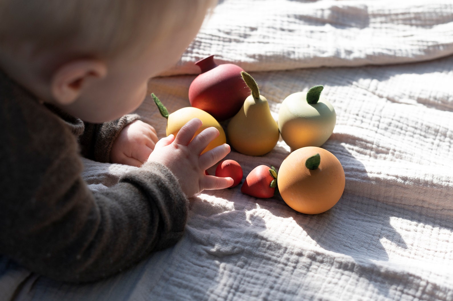 Wooden Fruit Set Mini Set of Fruit Toys Food Toys - Etsy