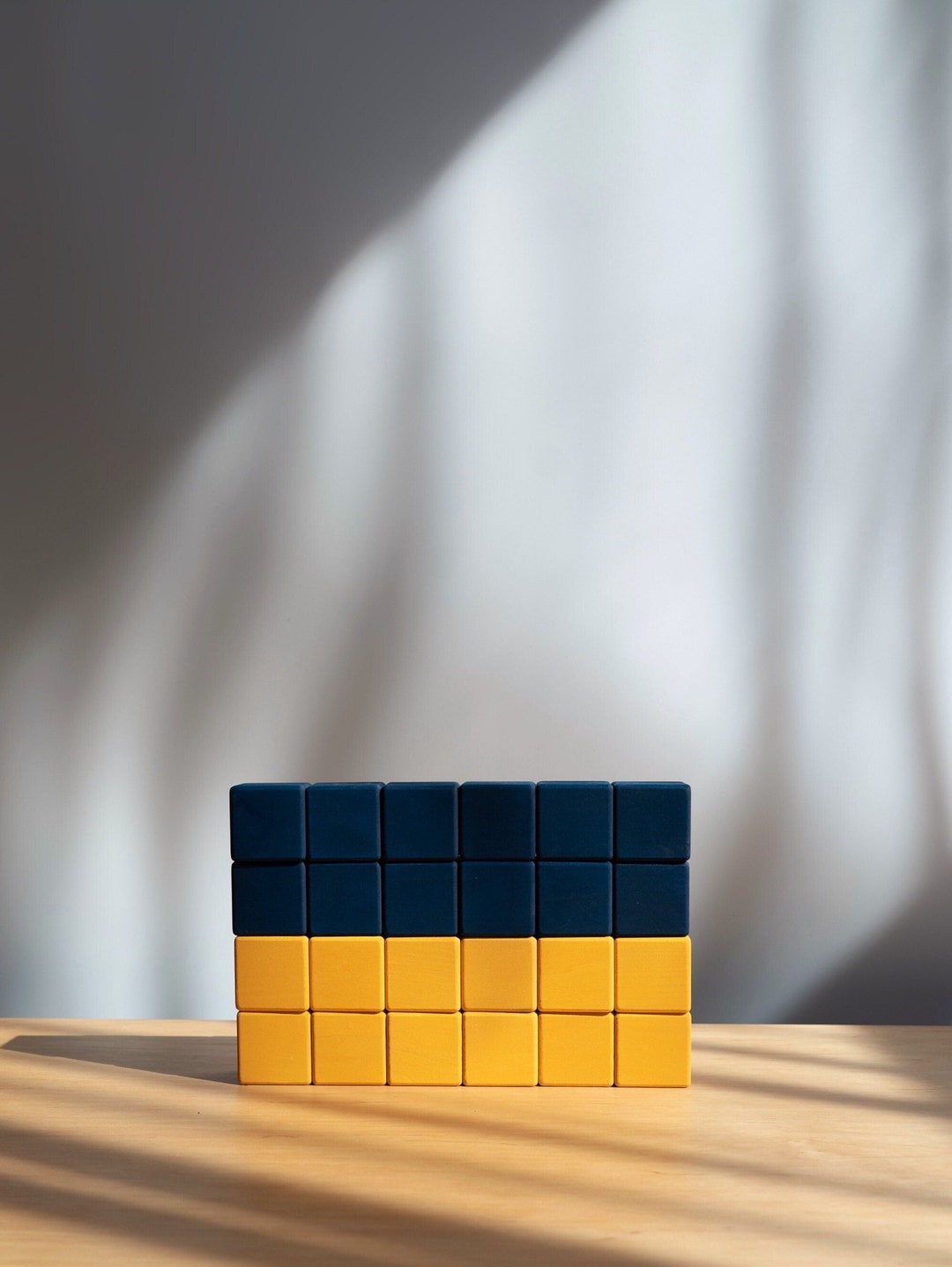 Wooden Blocks Set Flag - Etsy