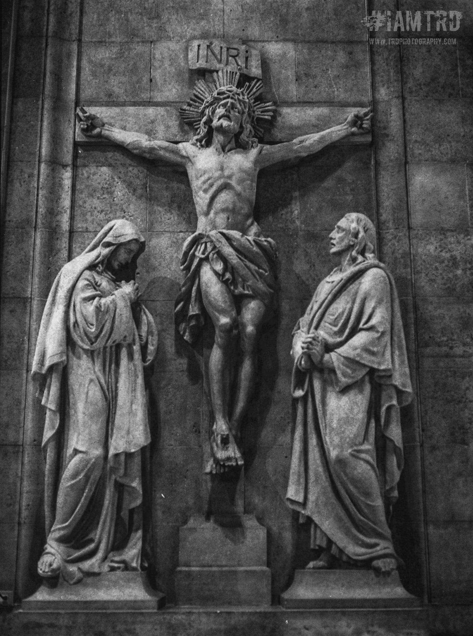 Statue of Jesus Photography Print - Basilica of Saint Mary Minnesota ...