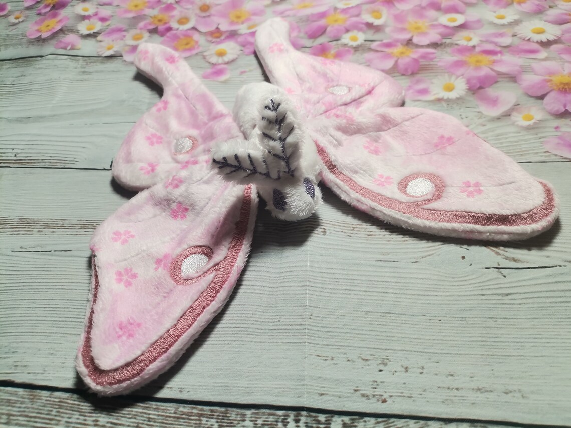 Sakura Moth Plush - Etsy