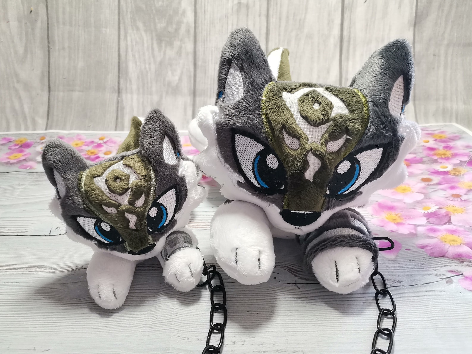 Custom Fanart Wolf Link Plushie Beanie Legend Inspired - Etsy
