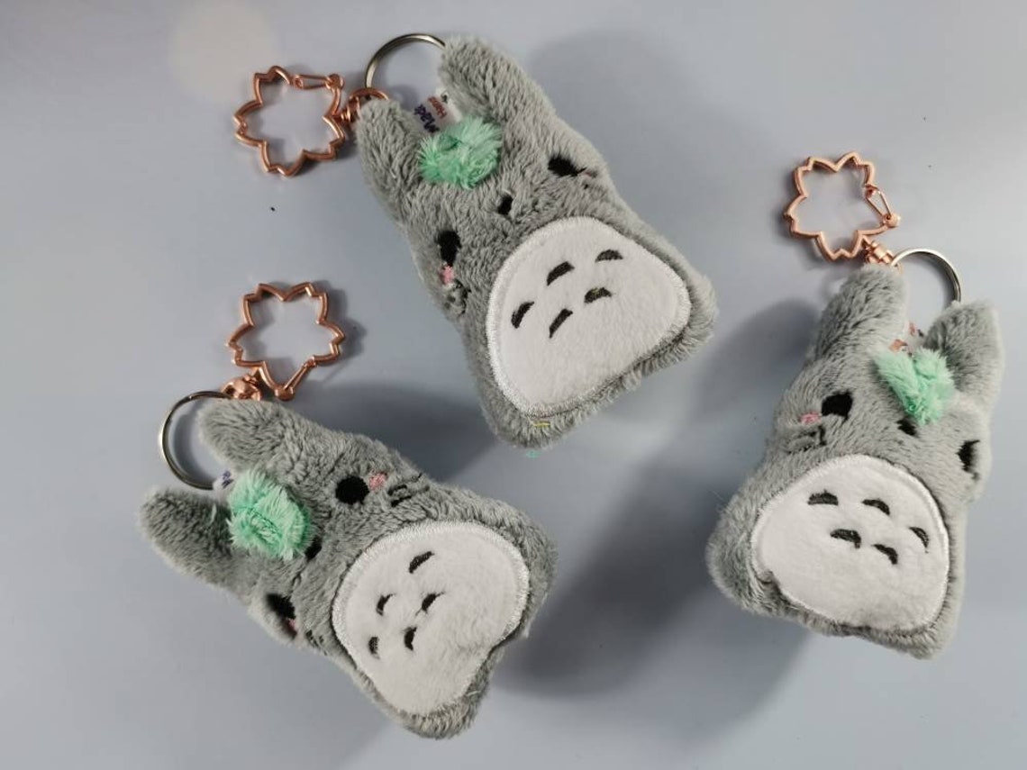 Chibi Kawaii Bear Fanart Costum Plush Keychain | Etsy