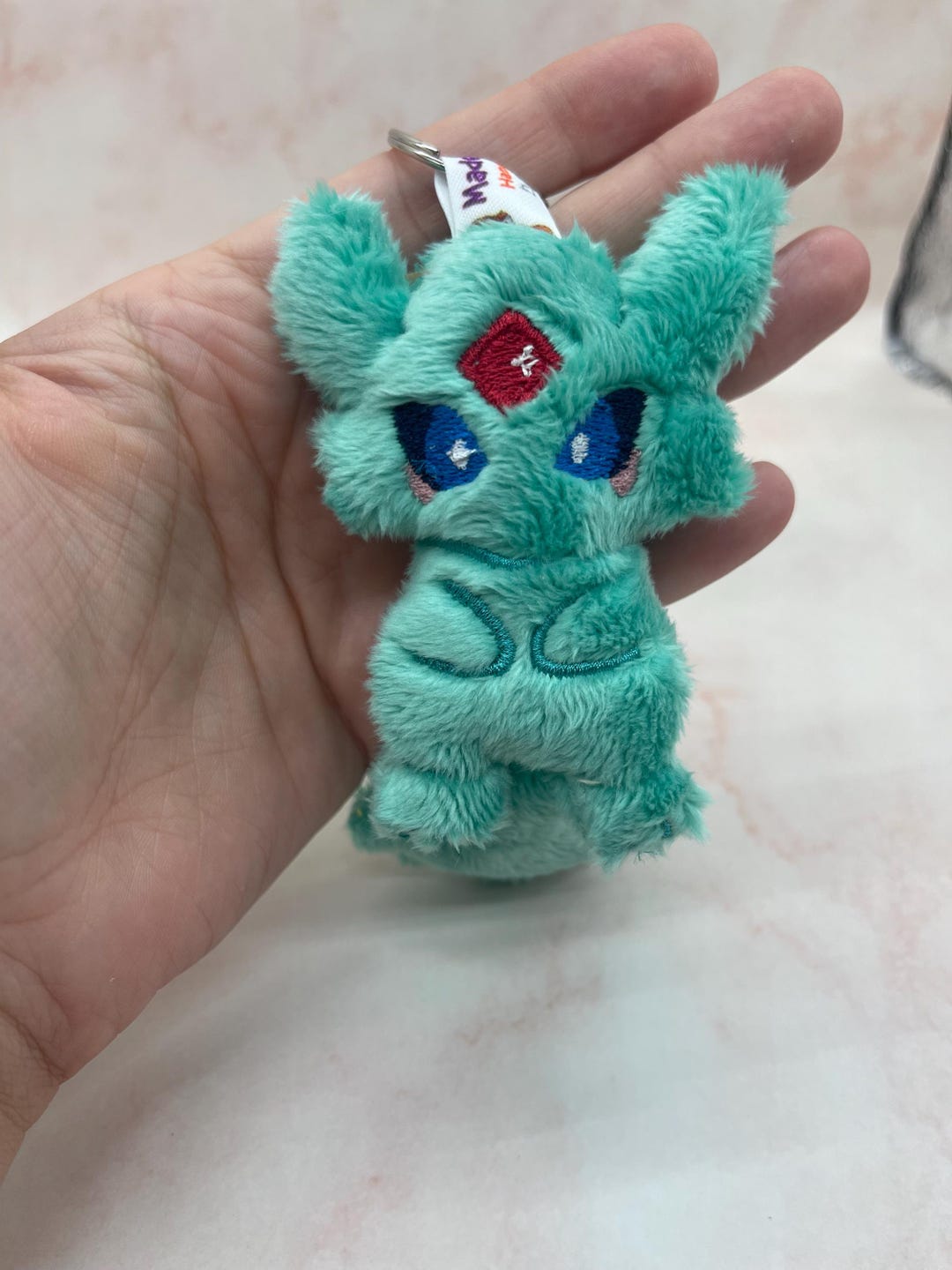 Cute Kawaii Carbuncle Final Fantasy Keychain Plush - Etsy