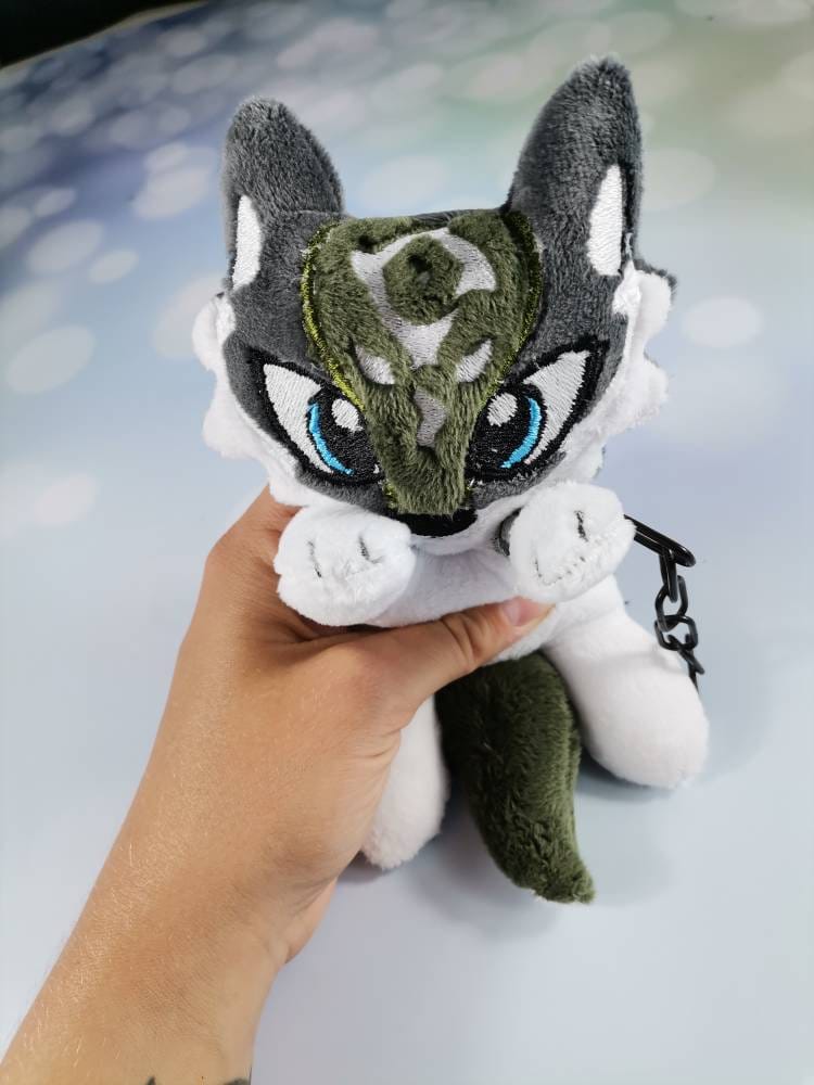 Custom Fanart Wolf Link Plushie Beanie Legend Inspired | Etsy