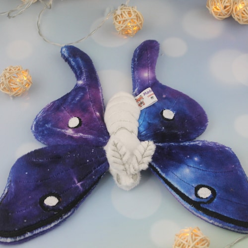 Sakura Moth Plush - Etsy