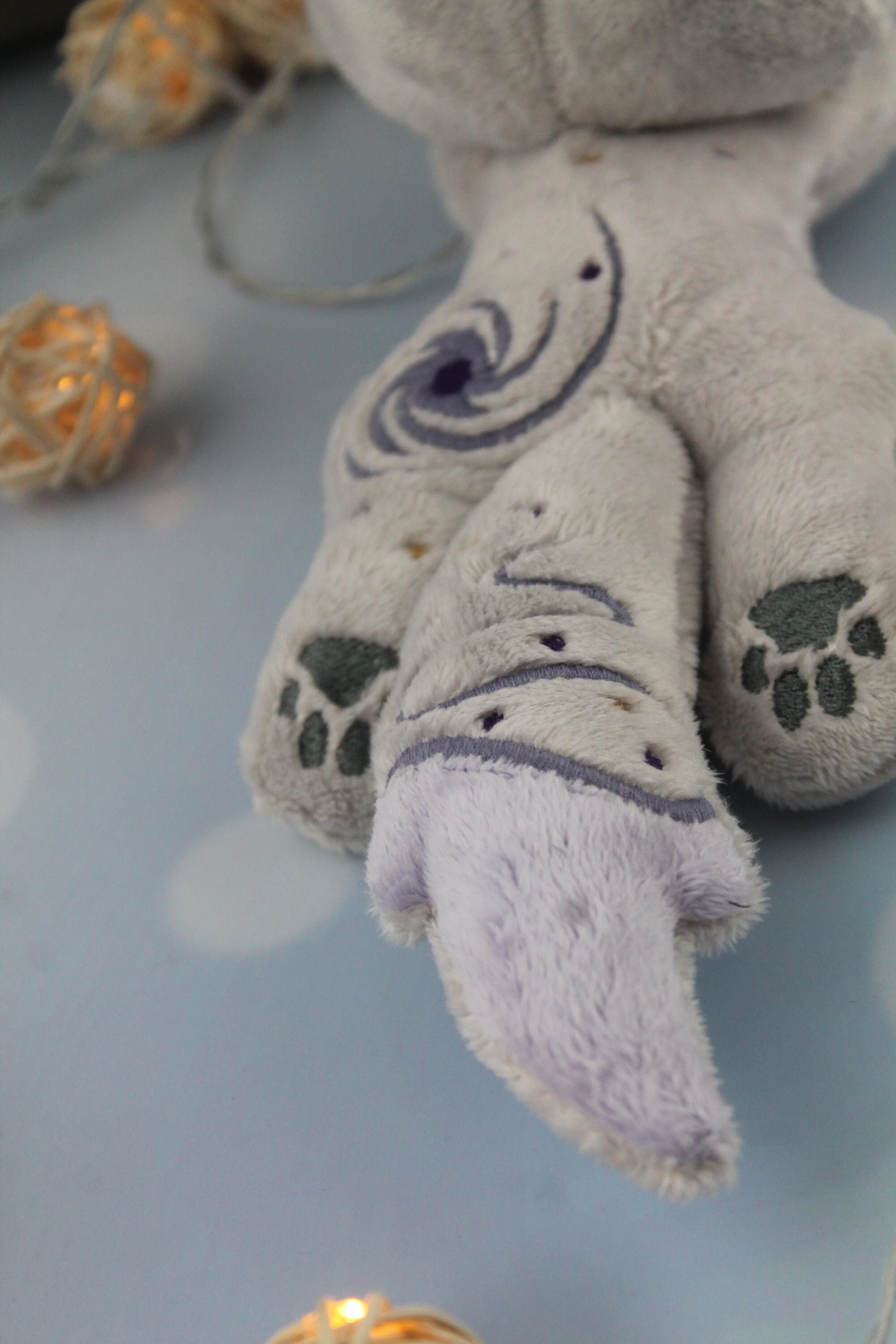 Galaxy Wolf Plush | Etsy