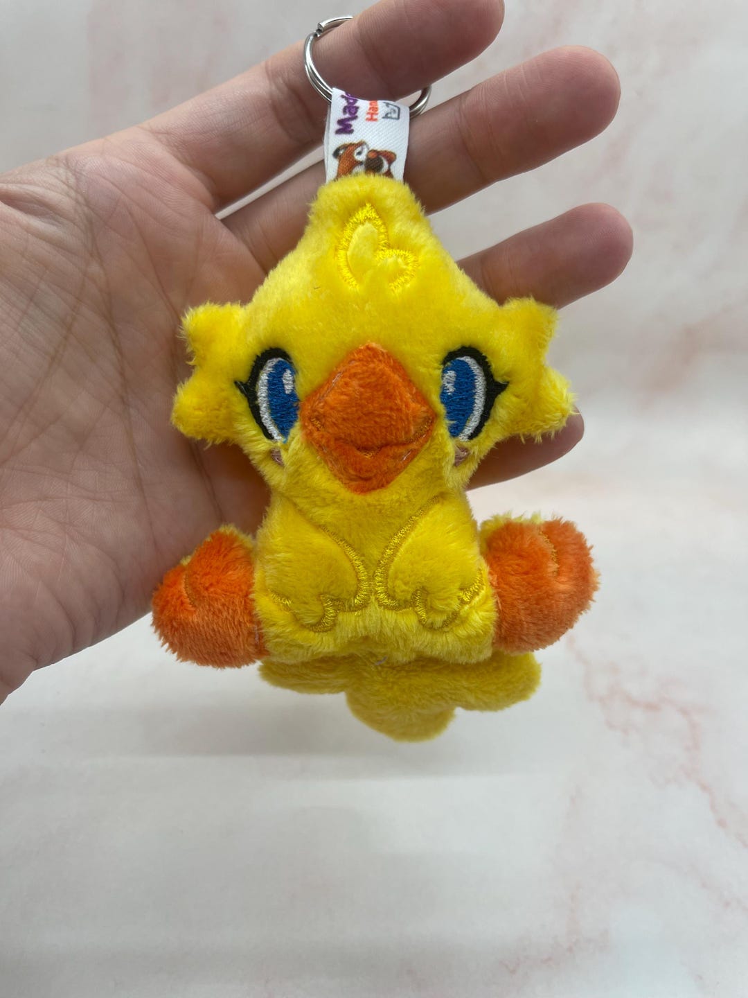 Cute Kawaii Bird Chocobo Keychain Plush - Etsy