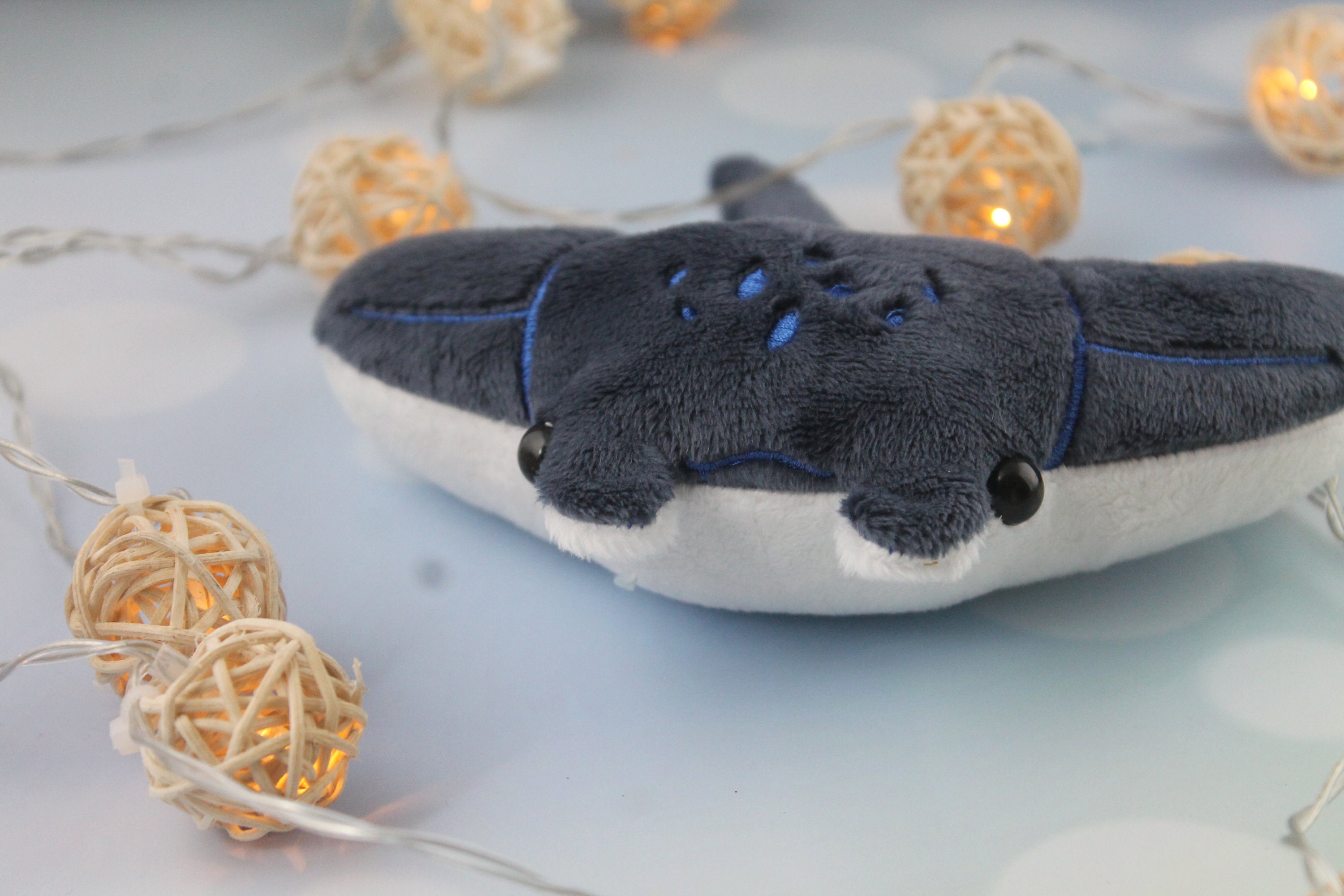 Kawaii Cute Stingray Handmade Plush - Etsy
