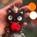 Black Cat Jiji Plush Keychain Fanart - Etsy