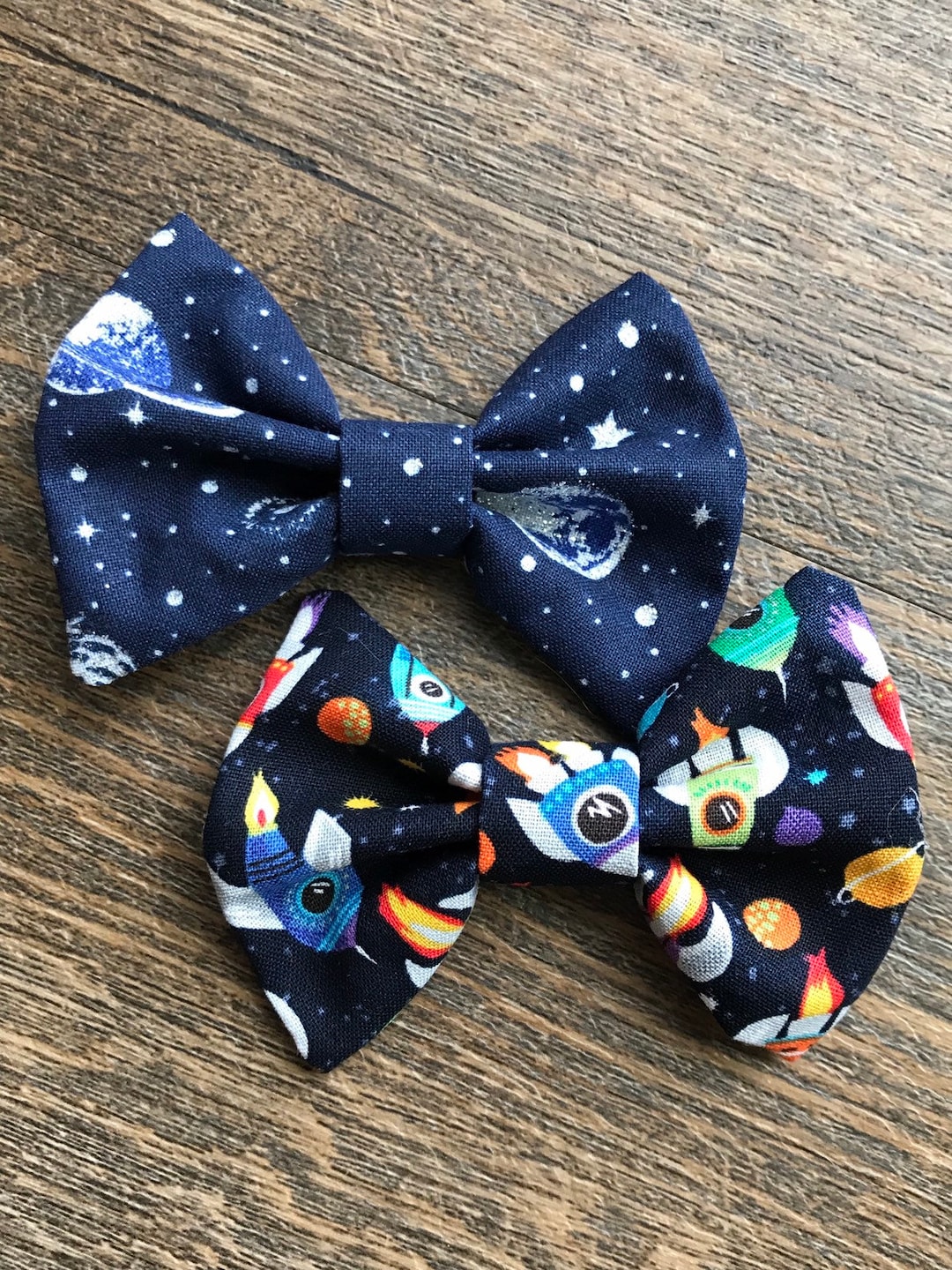 Galaxy Hair Bow, Rocket Ship Hair Bow, Space Hair Bow, Galaxy Headband ...