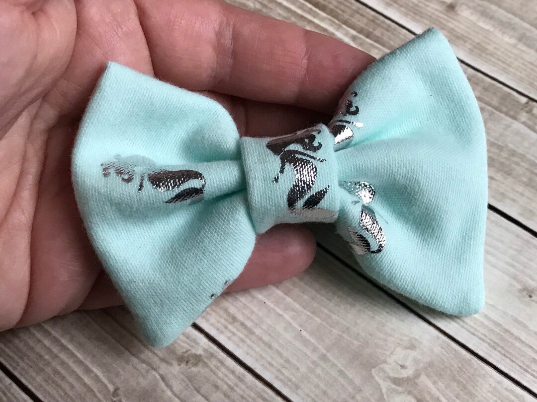 Mint Green Mermaid Hair Bow, Mint Green Hair Bow, Mermaid Hair Bow ...
