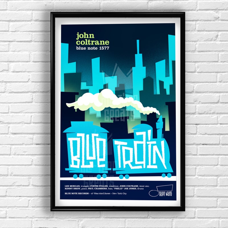 Blue Train Album Poster - Etsy