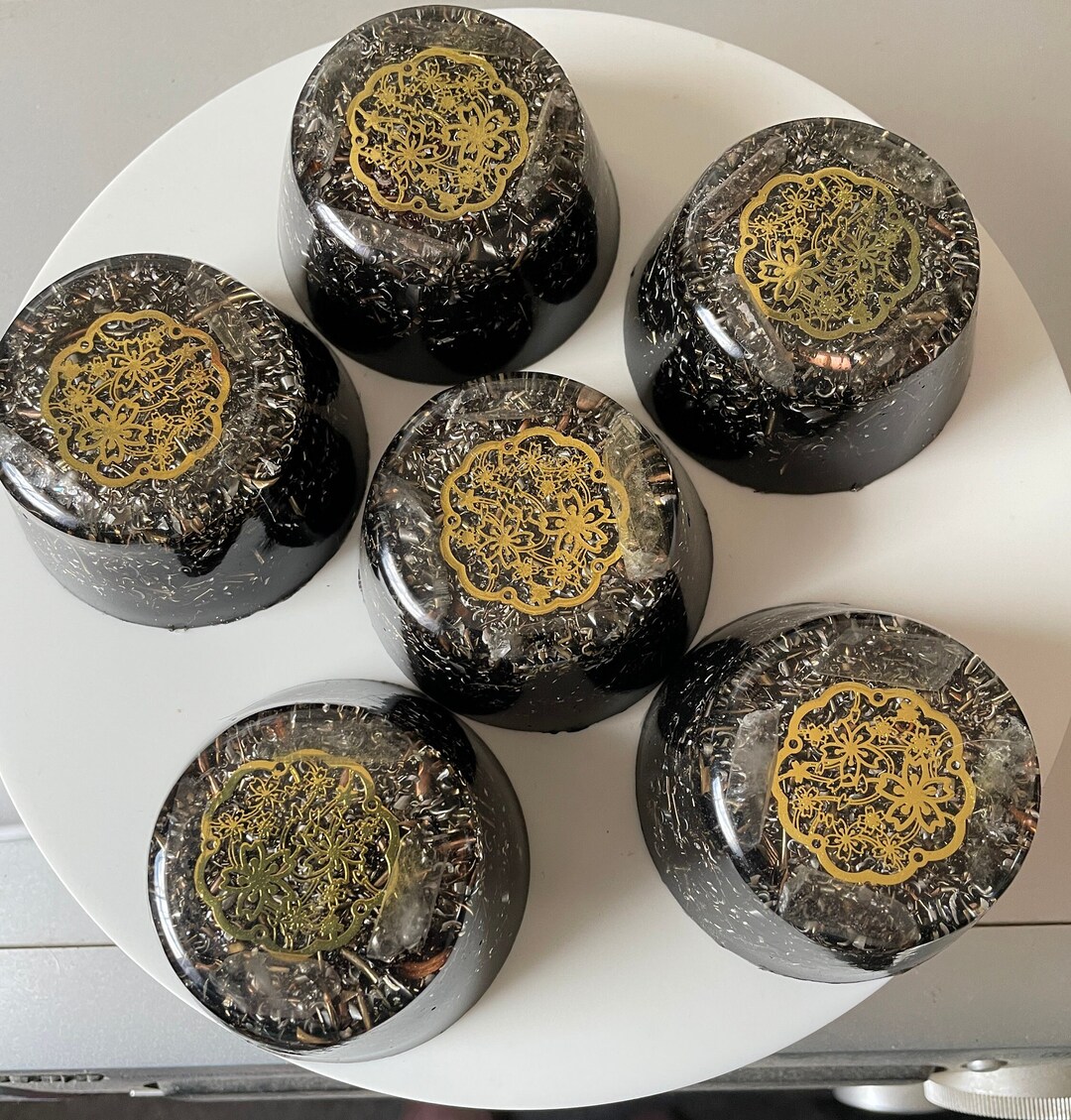 6 Orgonite Tower Busters Tbs Orgone Generators 5g Protection Block ...