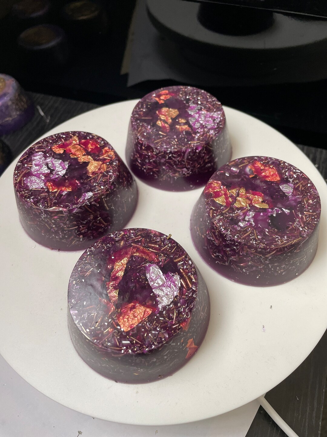 4 Large Orgonite Tower Busters Tbs Orgone Generators 5g Protection ...