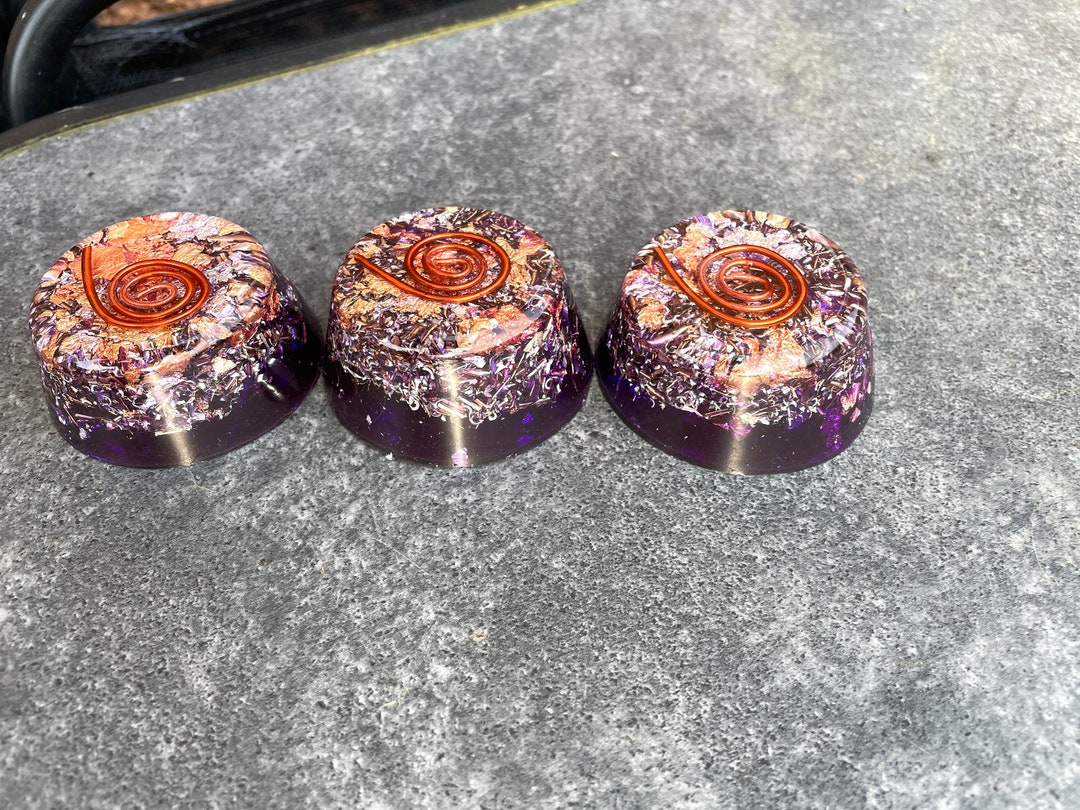 3 Orgonite Tower Busters Tbs Orgone Generators 5g Protection Block ...