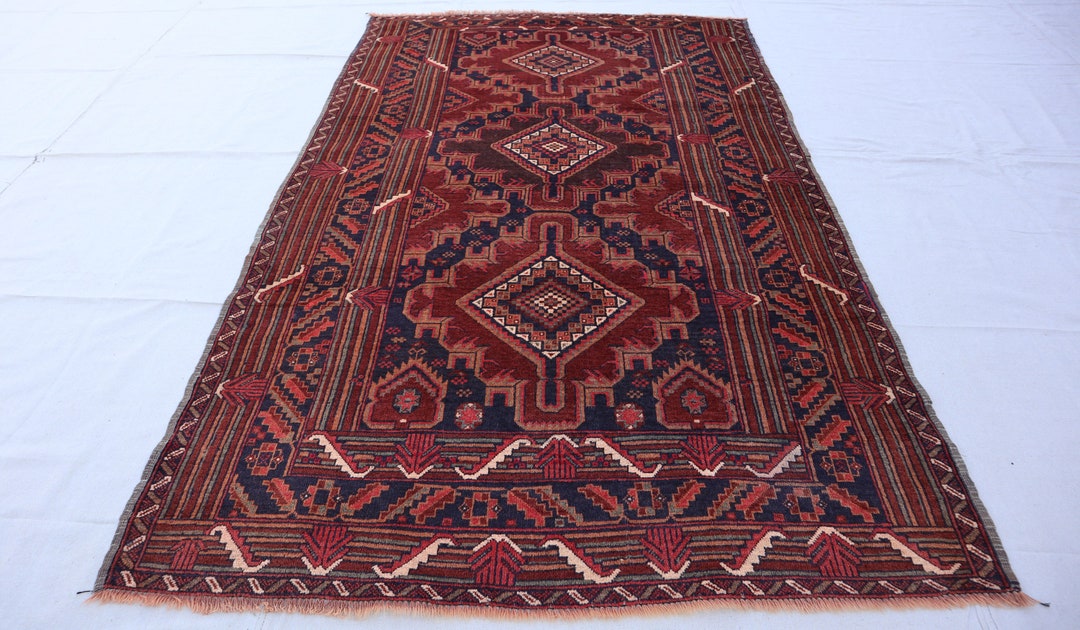 SIZE : 39 X 66 Feet Beautiful Handmade Afghan Tribal 100% Wool Baluch ...
