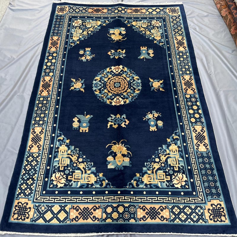 Wool Vintage Chinese Rugs - Etsy