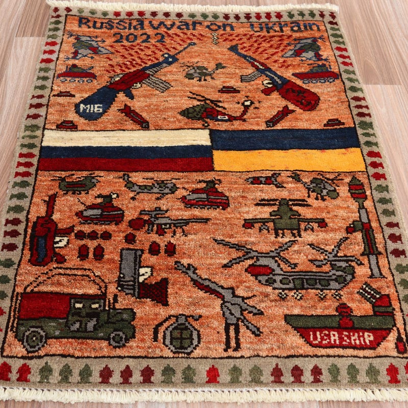 Russian Rug - Etsy